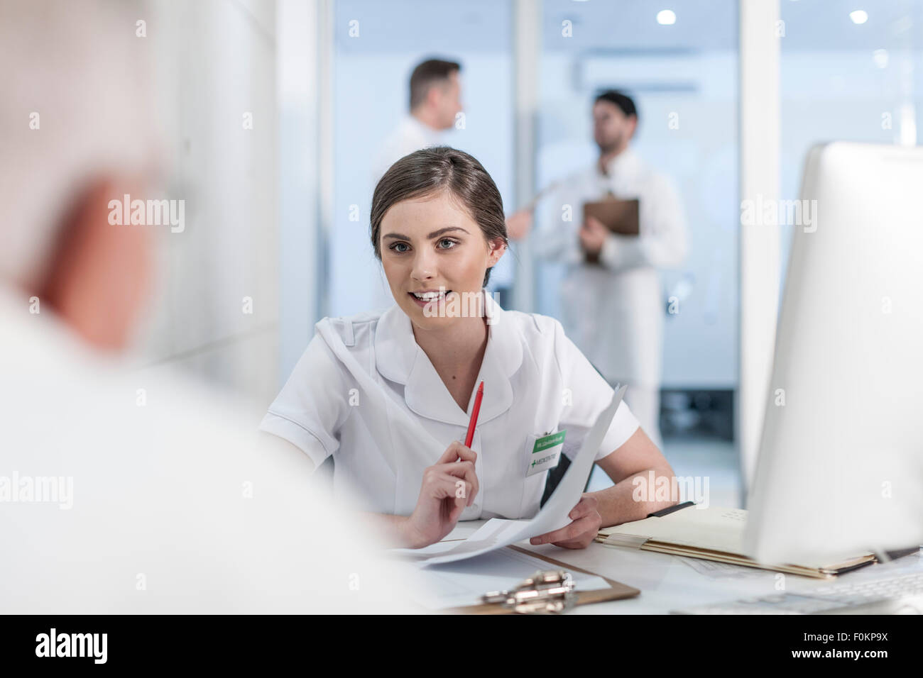Hospital reception africa hi-res stock photography and images - Alamy