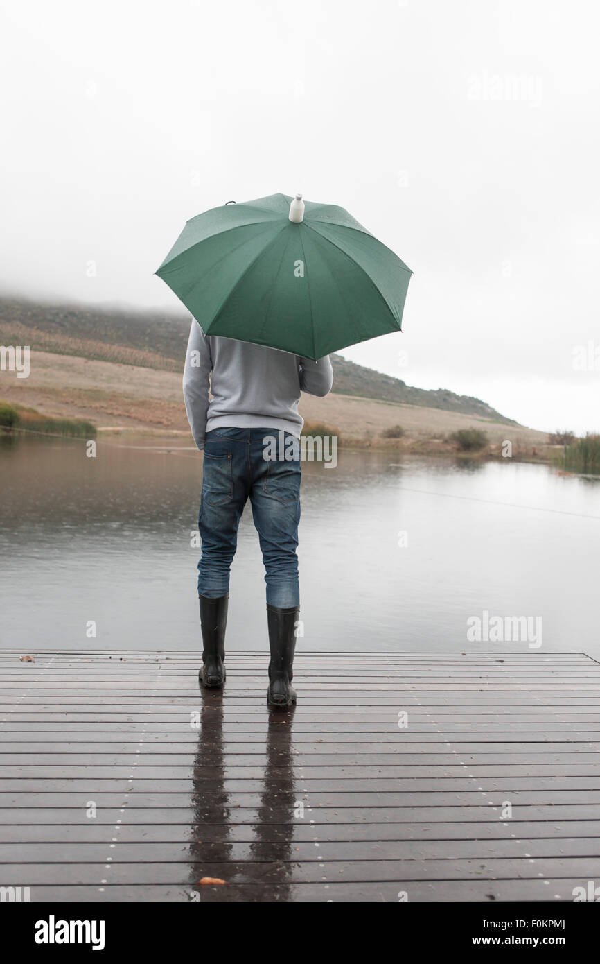 Man in rain africa hi-res stock photography and images - Alamy