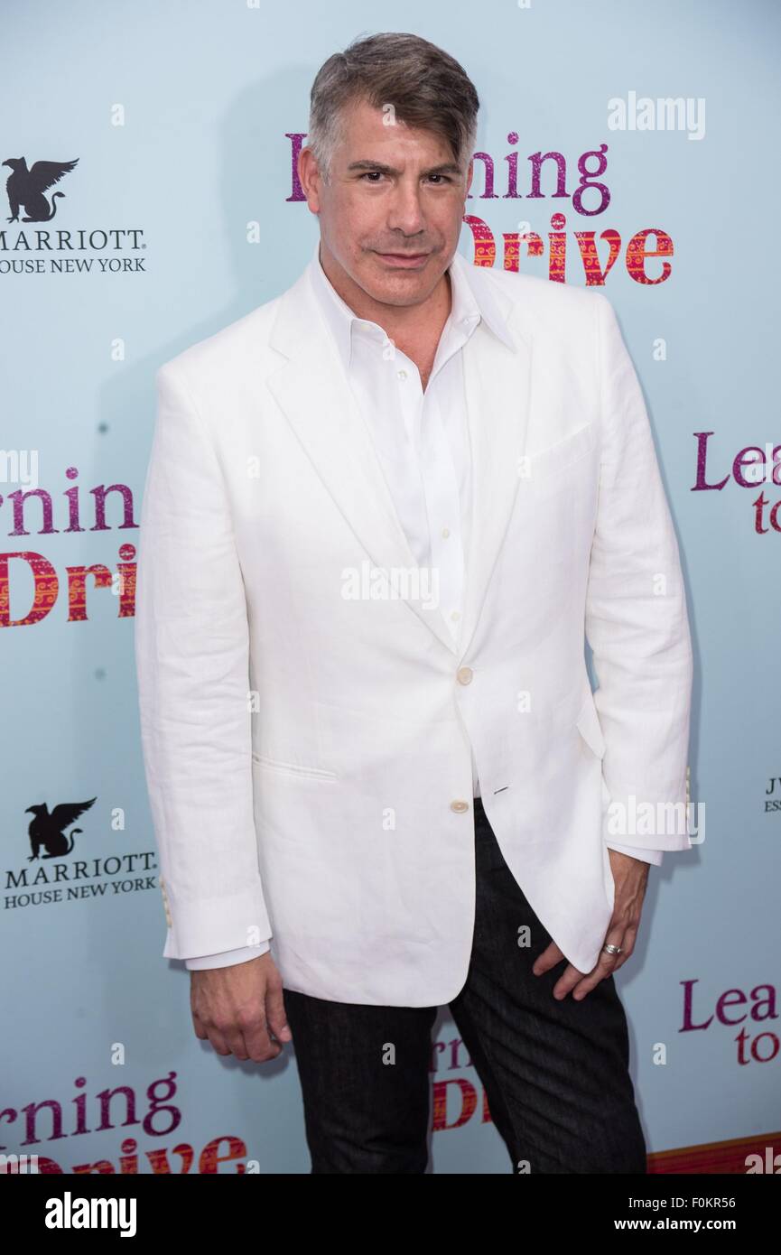 New York, NY, USA. 17th Aug, 2015. Bryan Batt at arrivals for LEARNING ...