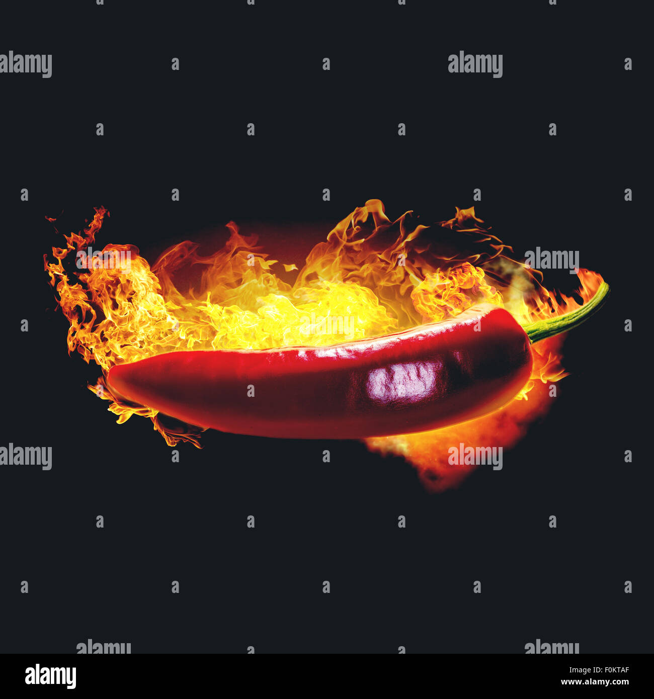 Red hot chili pepper. Spicy food backgrounds Stock Photo - Alamy