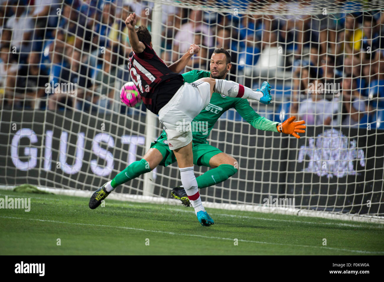 Reggio Emilia, Italy. 12th Aug, 2015. Andrea Bertolacci (Milan ...