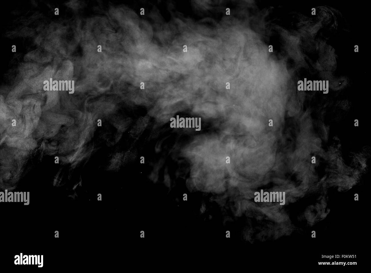 Abstract steam on a black background. Texture. Design element. Abstract ...