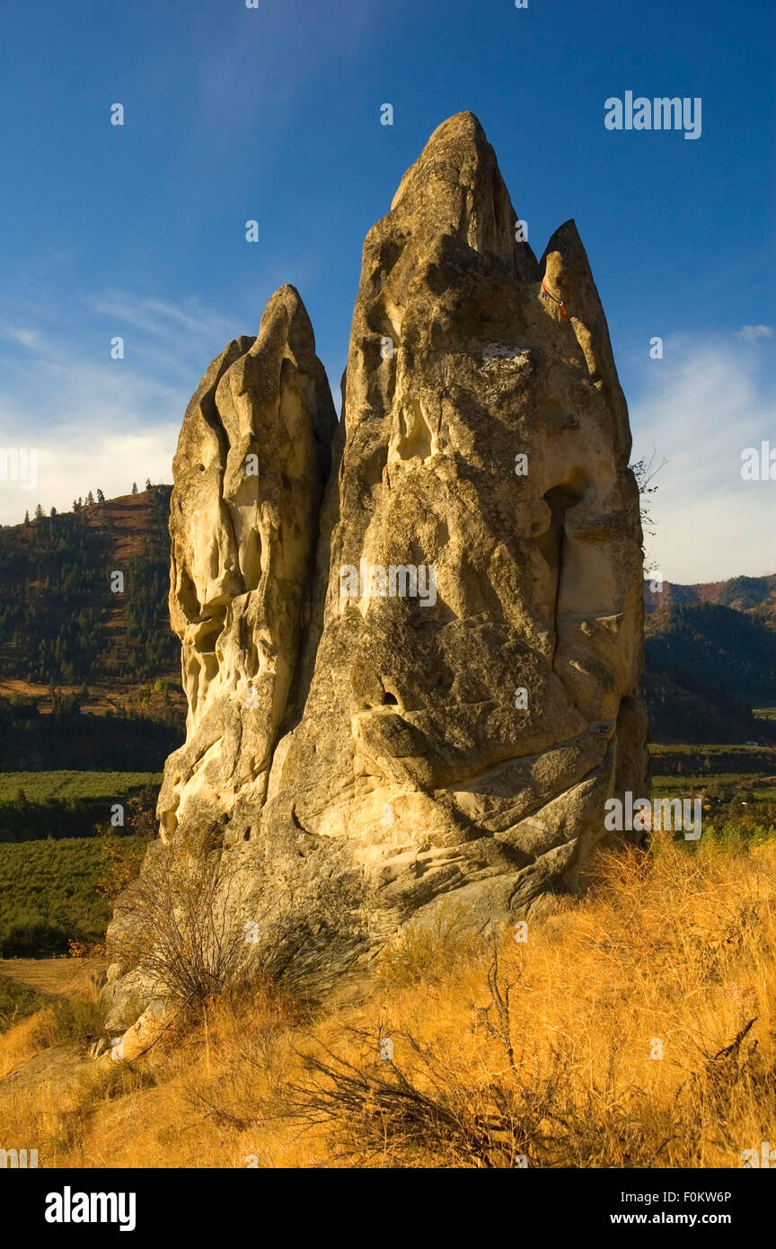 Orchard Rock, Peshastin Pinnacles State Park, Washington Stock Photo ...