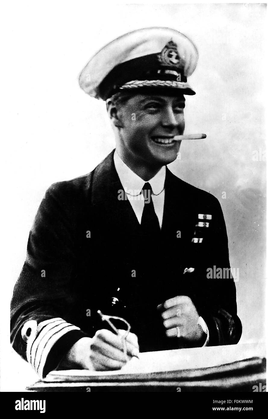 Edward viii in uniform hi-res stock photography and images - Alamy