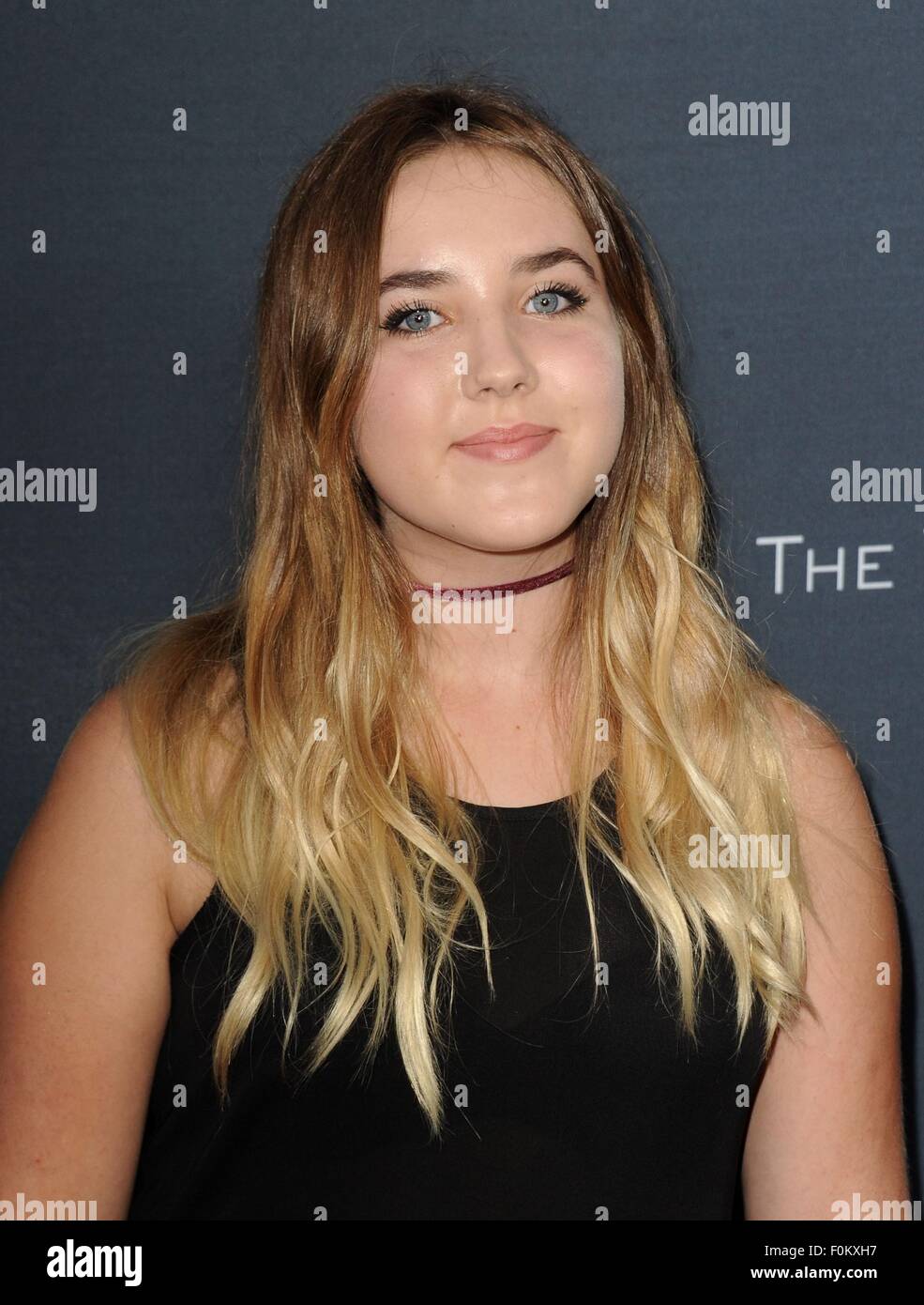 New York, NY, USA. 17th Aug, 2015. Ruby Jerins at arrivals for NO ...