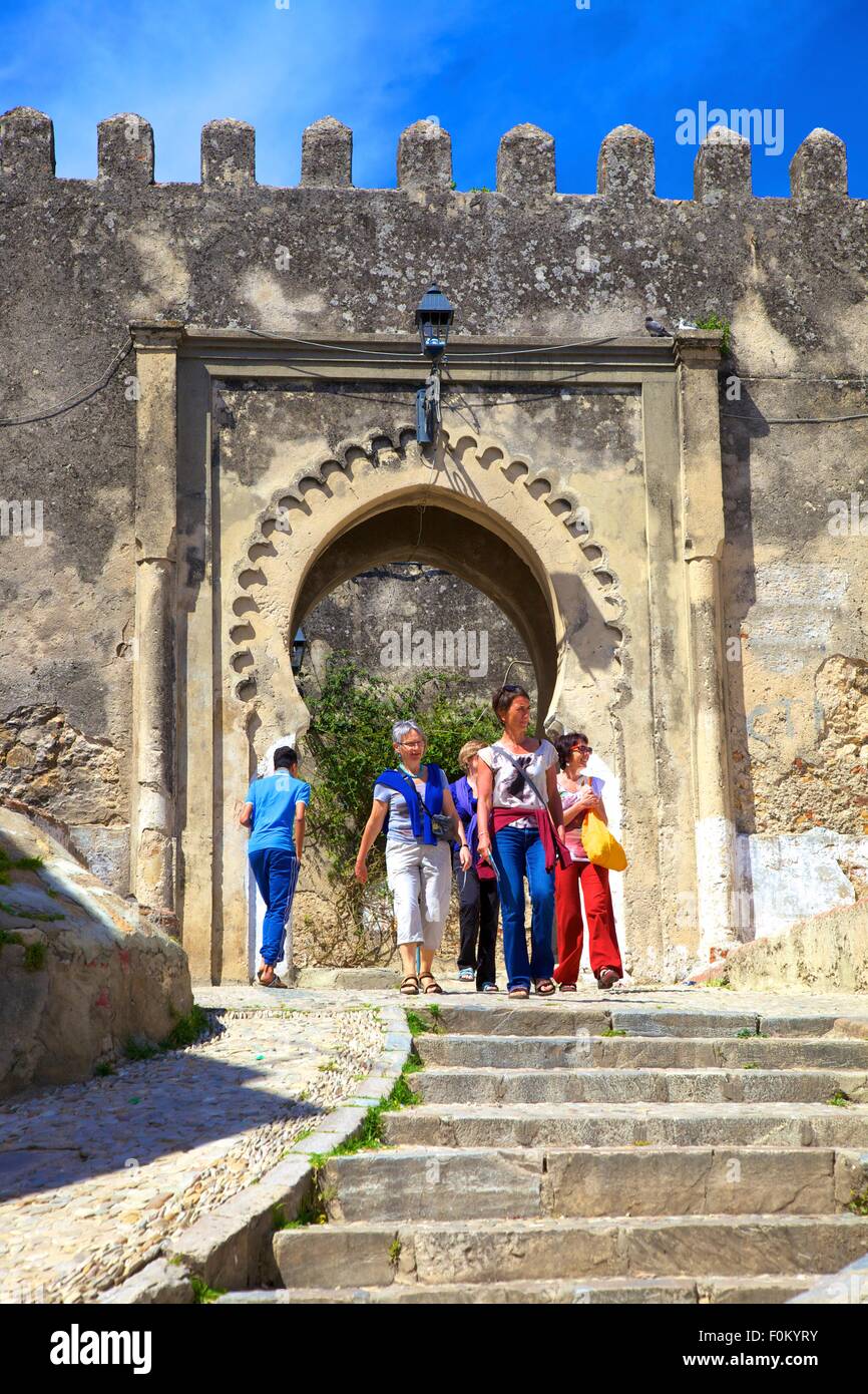 Bab El Assa, Kasbah, Tangier, Morocco, North Africa Stock Photo - Alamy