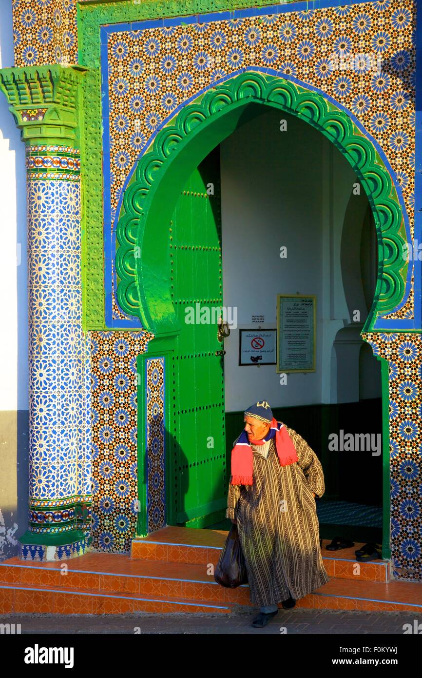 Mosque of Sidi Bou Abib, Grand Socco, Tangier, Morocco, North Africa ...