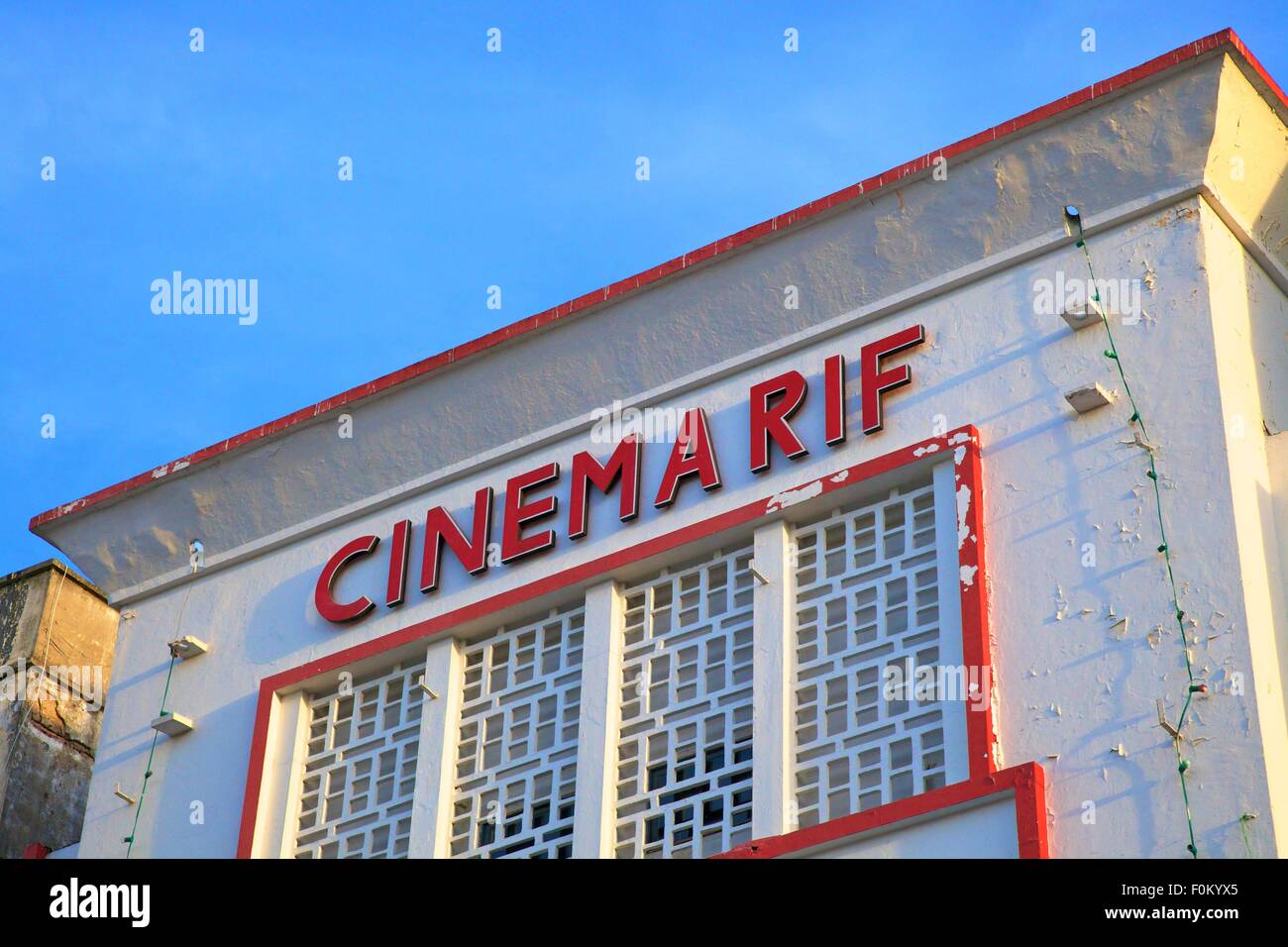 Cinema Rif, Grand Socco, Tangier, Morocco, North Africa Stock Photo - Alamy