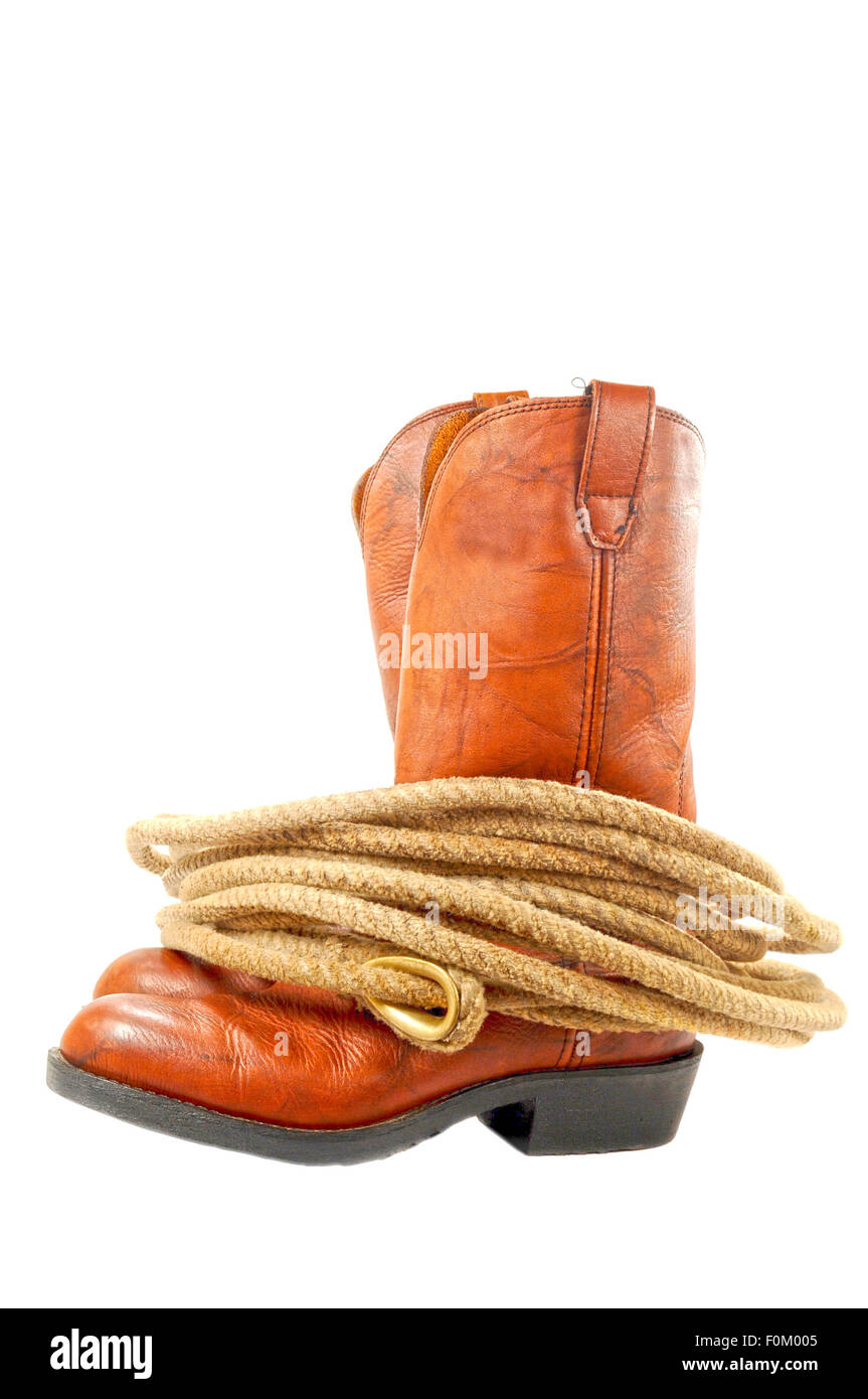 Western boots Cut Out Stock Images & Pictures - Alamy