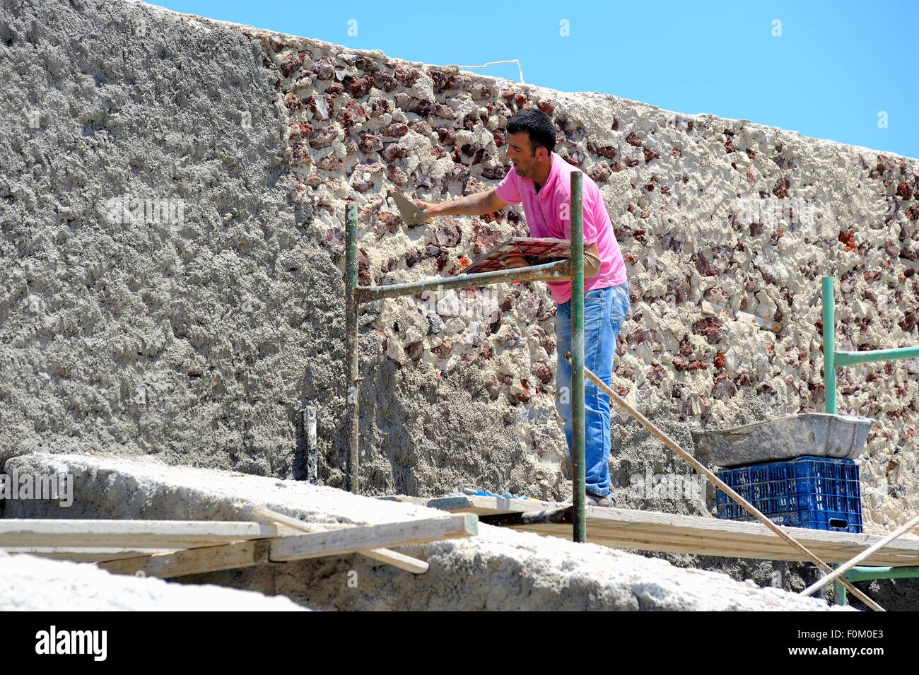 Applying render to a building hi-res stock photography and images - Alamy