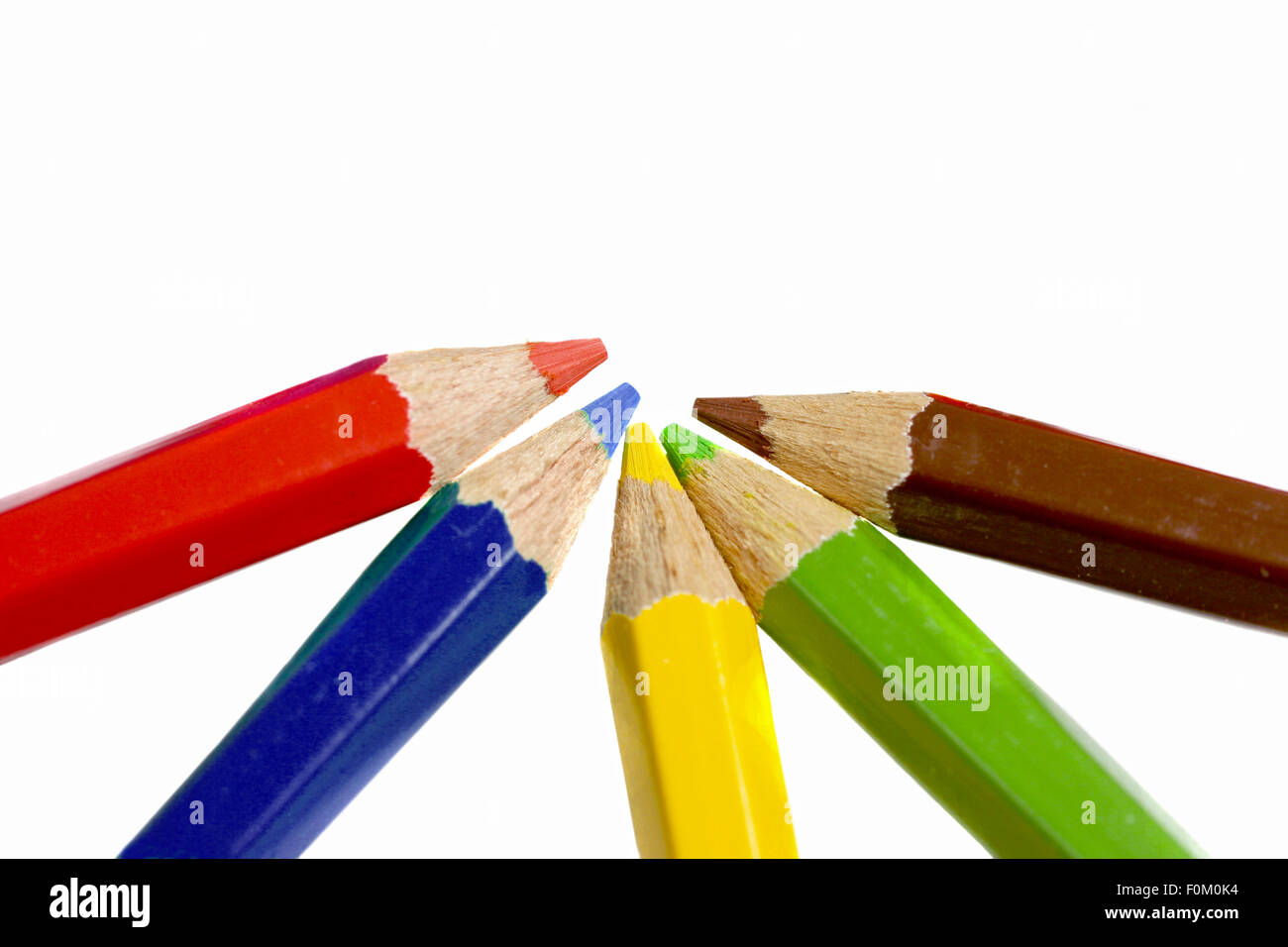 Group five pencils hi-res stock photography and images - Alamy