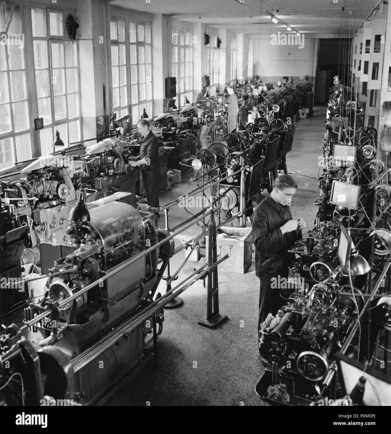 industry, car industry, factory building, 1950s, Additional-Rights ...