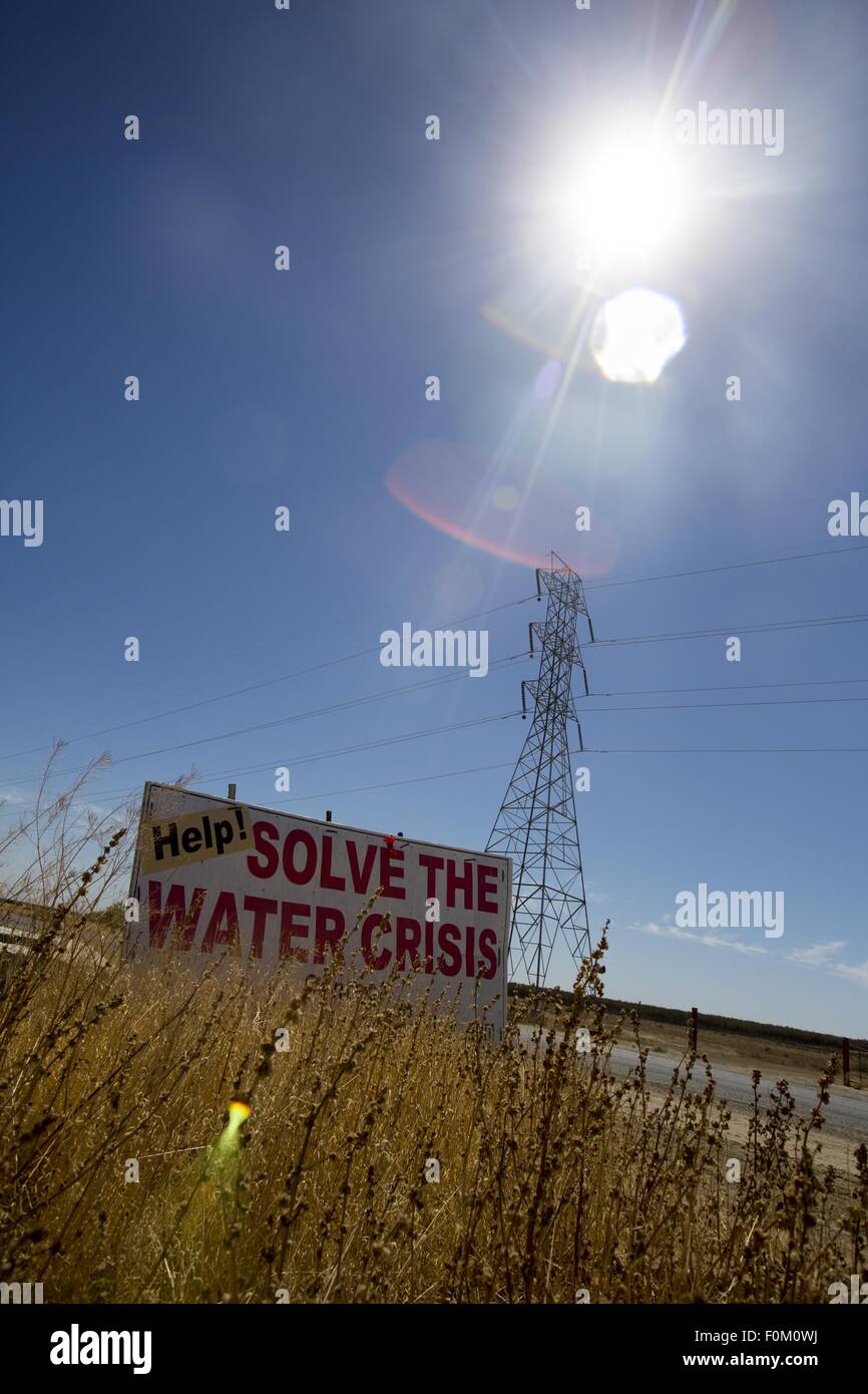 Los Angeles, California, USA. 13th Aug, 2015. A sign referencing the ...