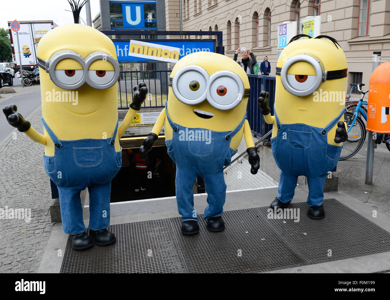 Universal Pictures "Minions" Photocall with Carolin Kebekus at ...