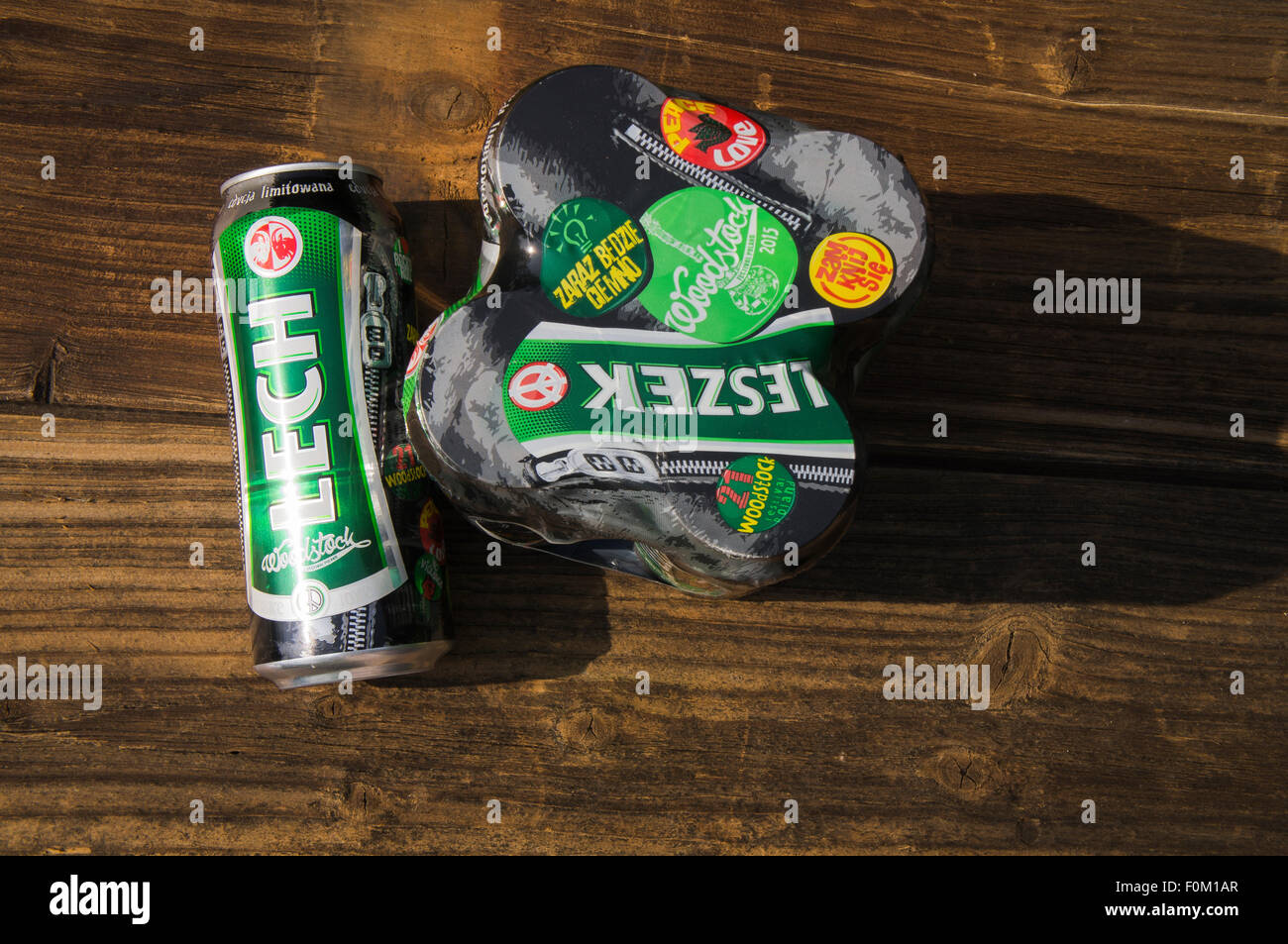 Lech beer can leszek tin hi-res stock photography and images - Alamy