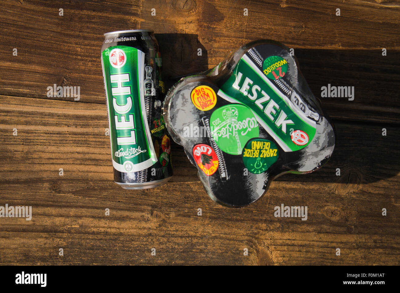 Lech beer can leszek tin hi-res stock photography and images - Alamy