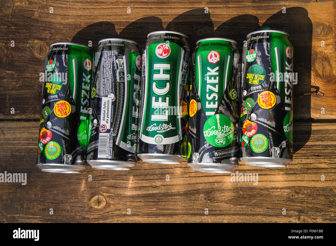Lech beer can leszek tin hi-res stock photography and images - Alamy