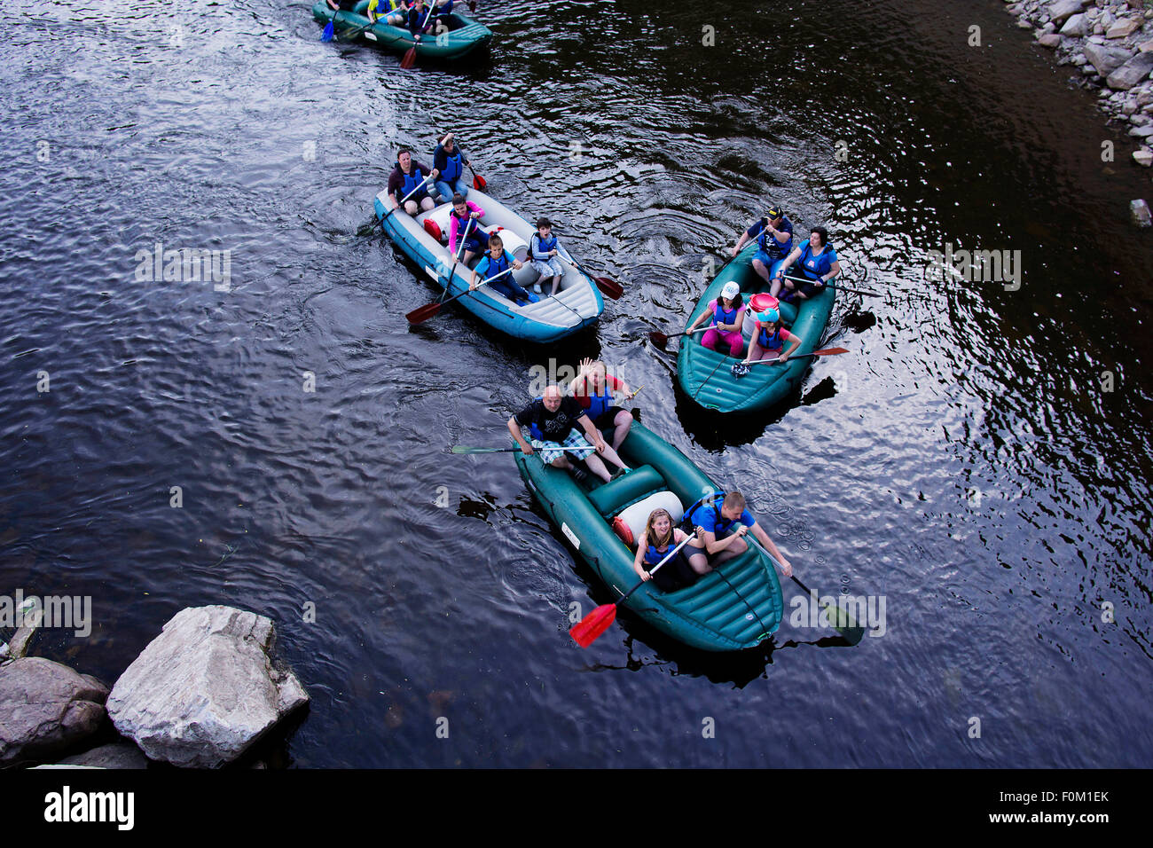 Cesky krumlov raft hi-res stock photography and images - Alamy