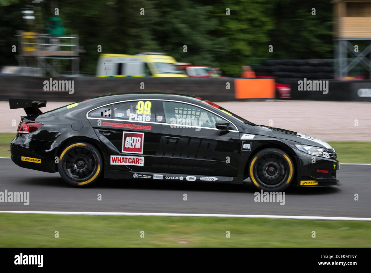 Jason Plato at Druids in Team BMR Volkswagen CC Oulton Park BTCC Stock ...