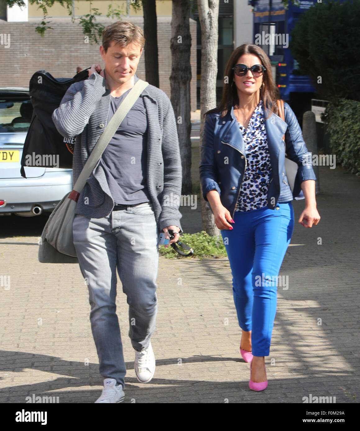 Susanna Reid and Ben Shepherd outside the ITV Studios Featuring ...