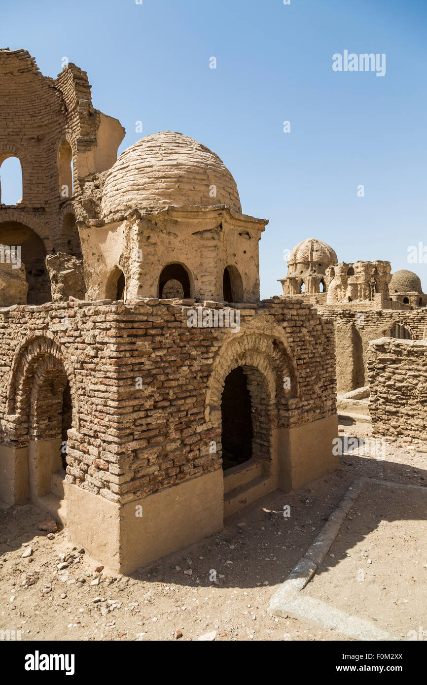 Fatimid mausoleums, cemetery, Aswan, Egypt Stock Photo - Alamy