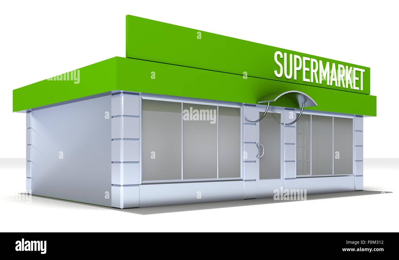 Street view shop Cut Out Stock Images & Pictures - Alamy