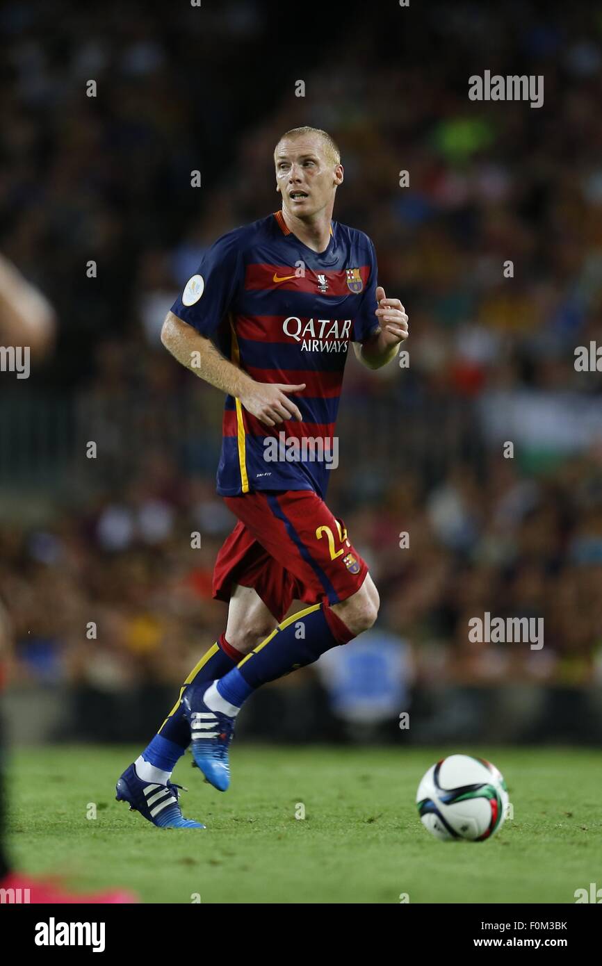 Jeremy Mathieu (Barcelona), AUGUST 17, 2015 - Football / Soccer ...
