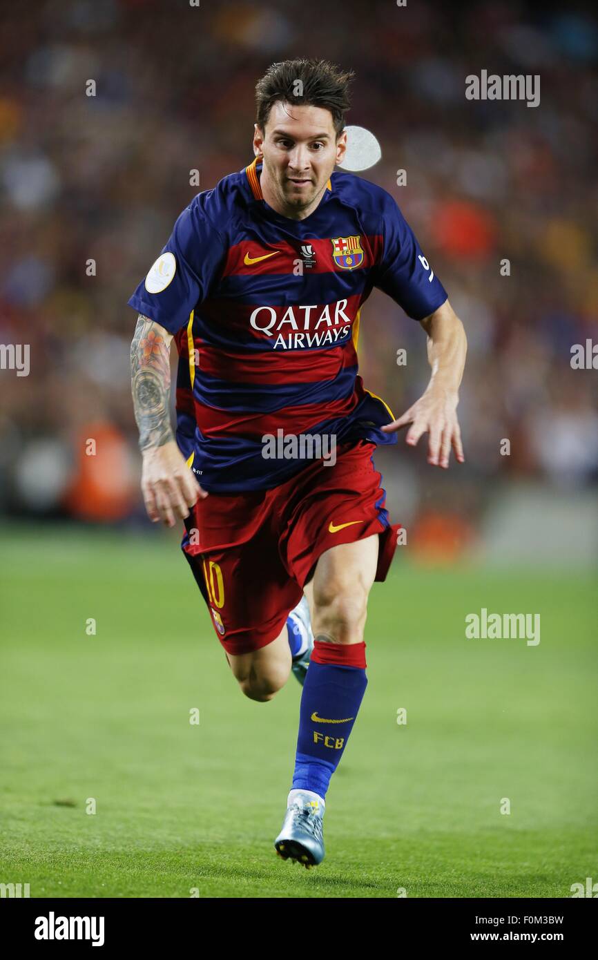 Lionel Messi (Barcelona), AUGUST 17, 2015 - Football / Soccer : Spanish ...
