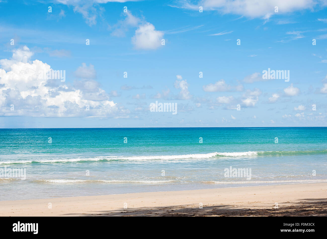 Beach and blue sea, Phuket scenic, Sea in Thailand Stock Photo - Alamy