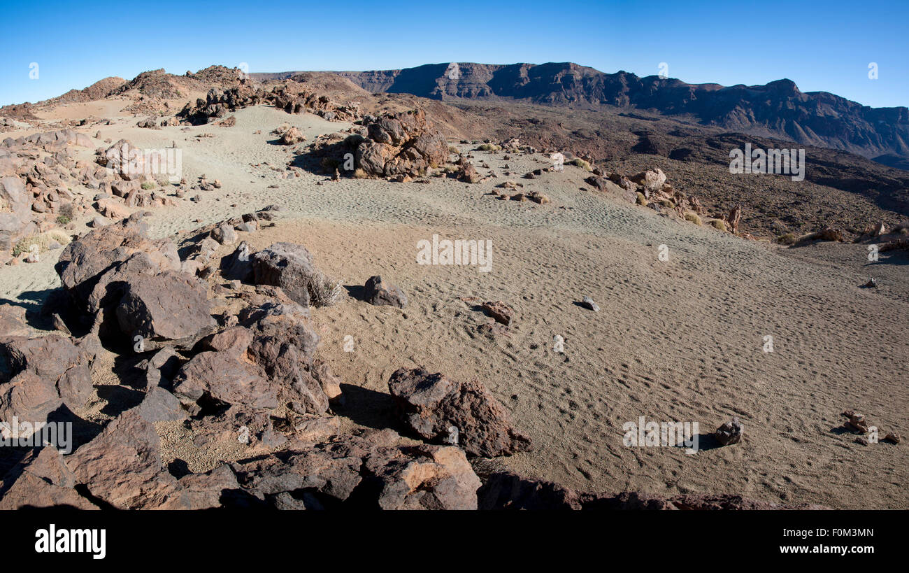 National park, volcanic based ground. Tenerife Stock Photo - Alamy