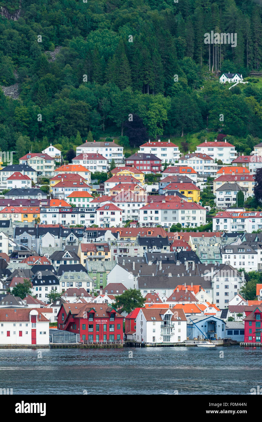 Commercial and domestic buildings in Bergen, Norway Stock Photo - Alamy