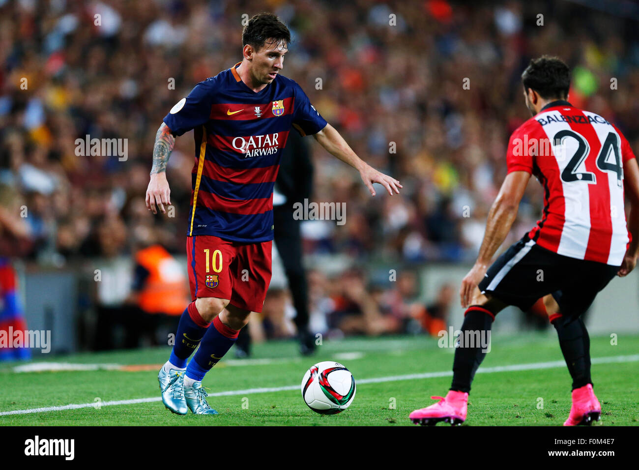 Lionel Messi (Barcelona), AUGUST 17, 2015 - Football / Soccer : Spanish ...