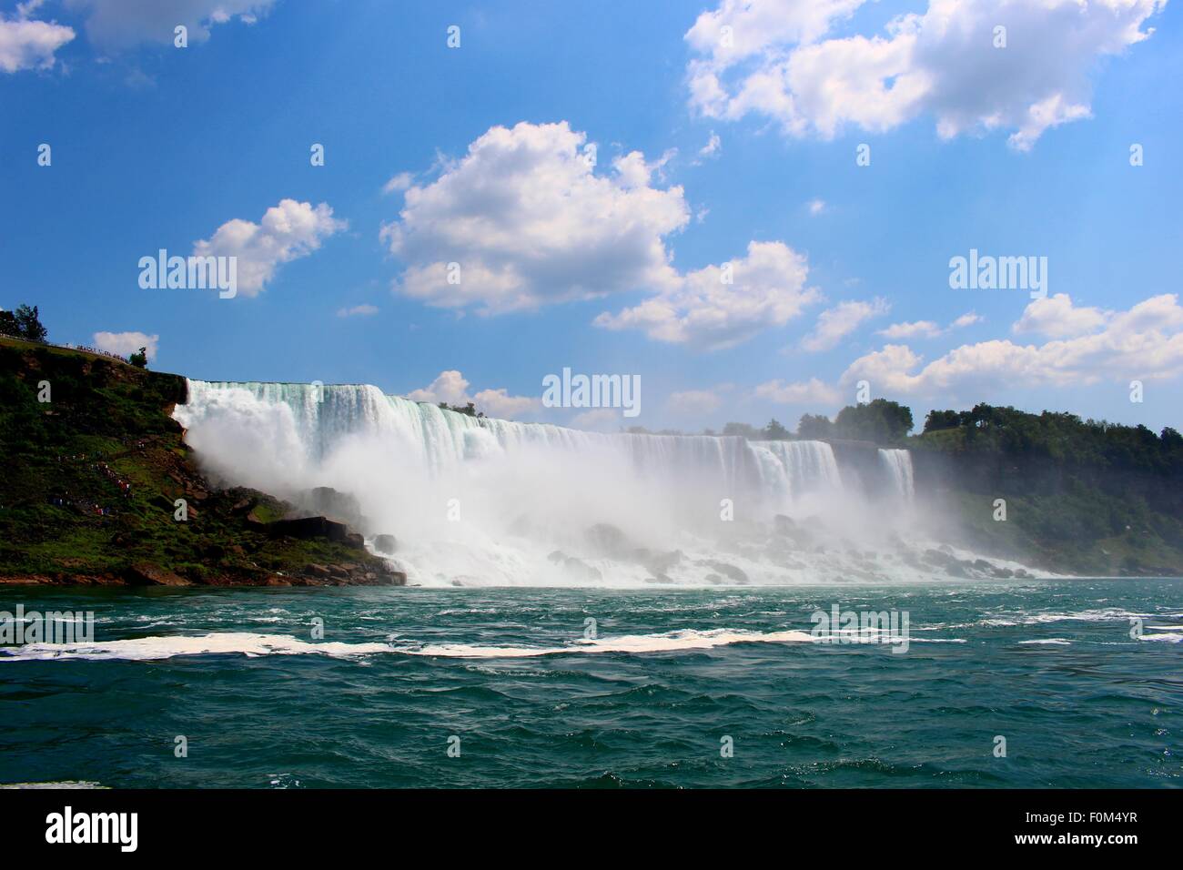 The watery wall of Niagara's American Falls Stock Photo - Alamy