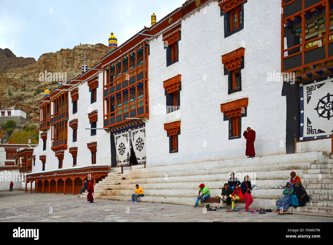 India Jammu Kashmir Ladakh Hemis Monastery Stock Photo - Alamy