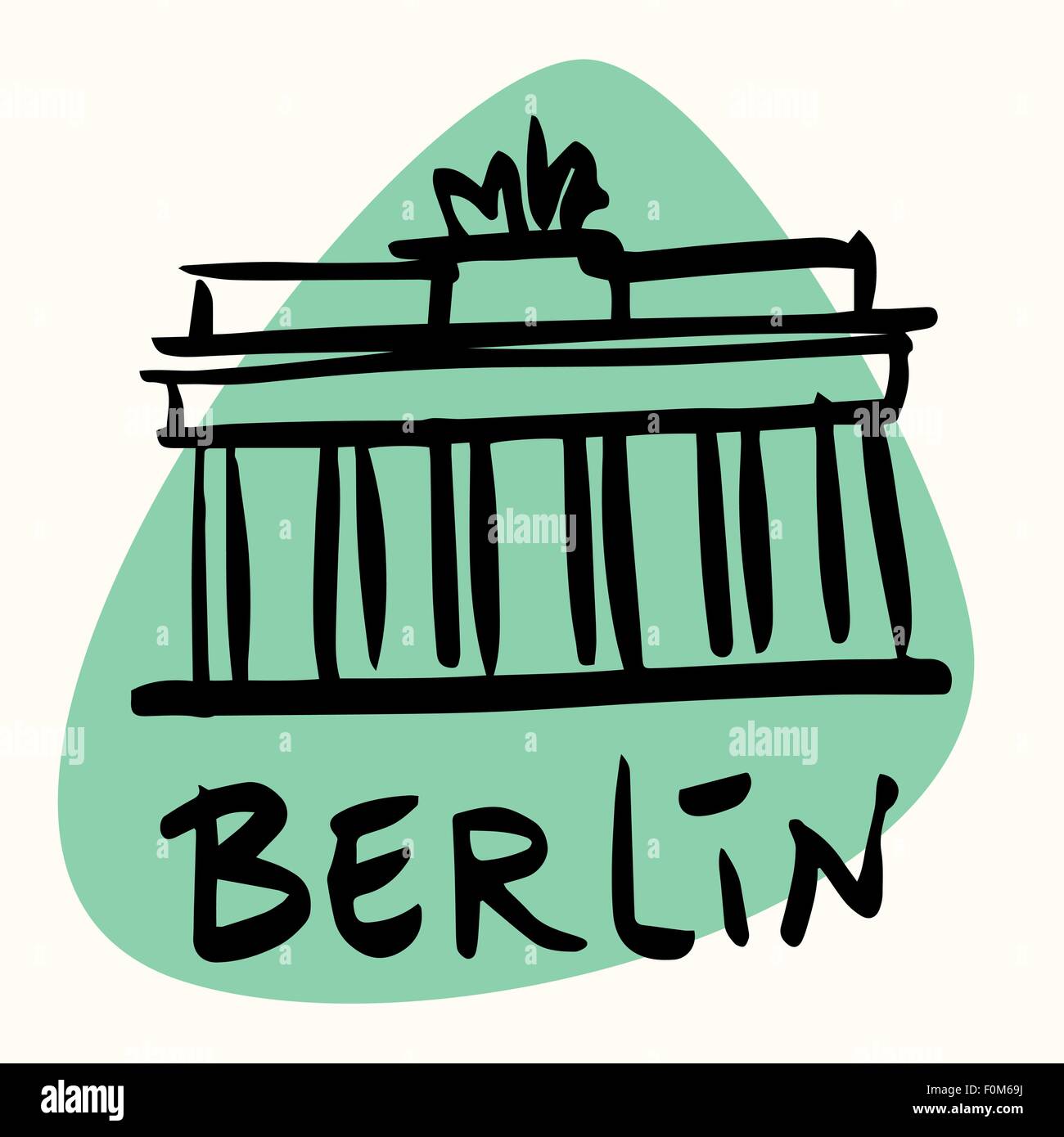Berlin the capital of Germany Stock Vector Image & Art - Alamy