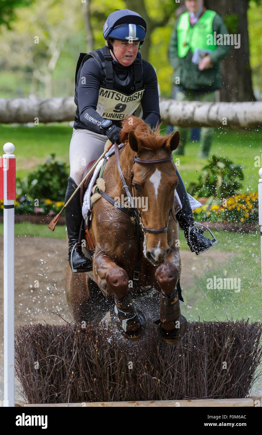 Pippa Funnell, REDESIGNED - cross country phase - Mitsubishi Motors ...
