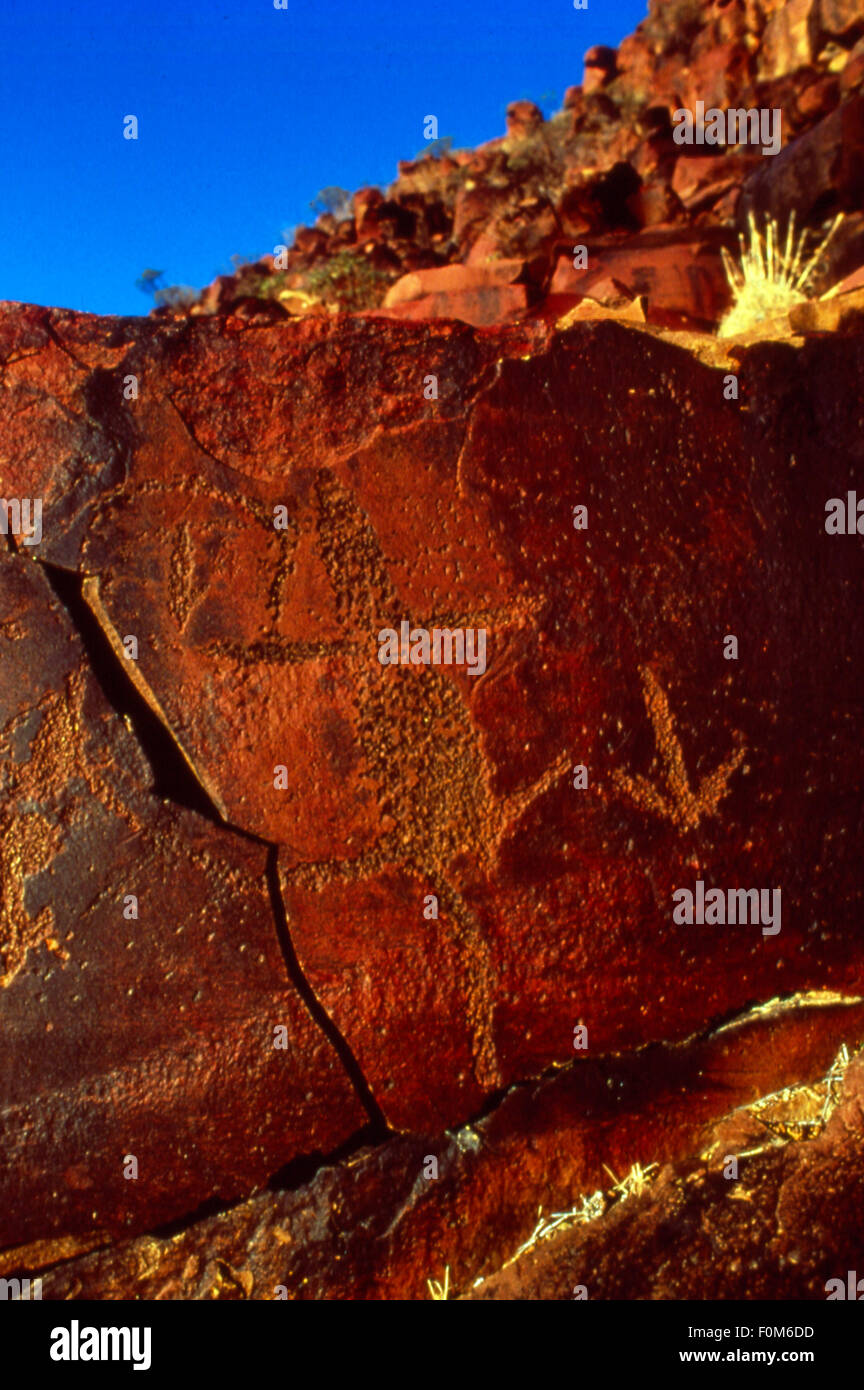Aboriginal Rock Engraving High Resolution Stock Photography and Images ...
