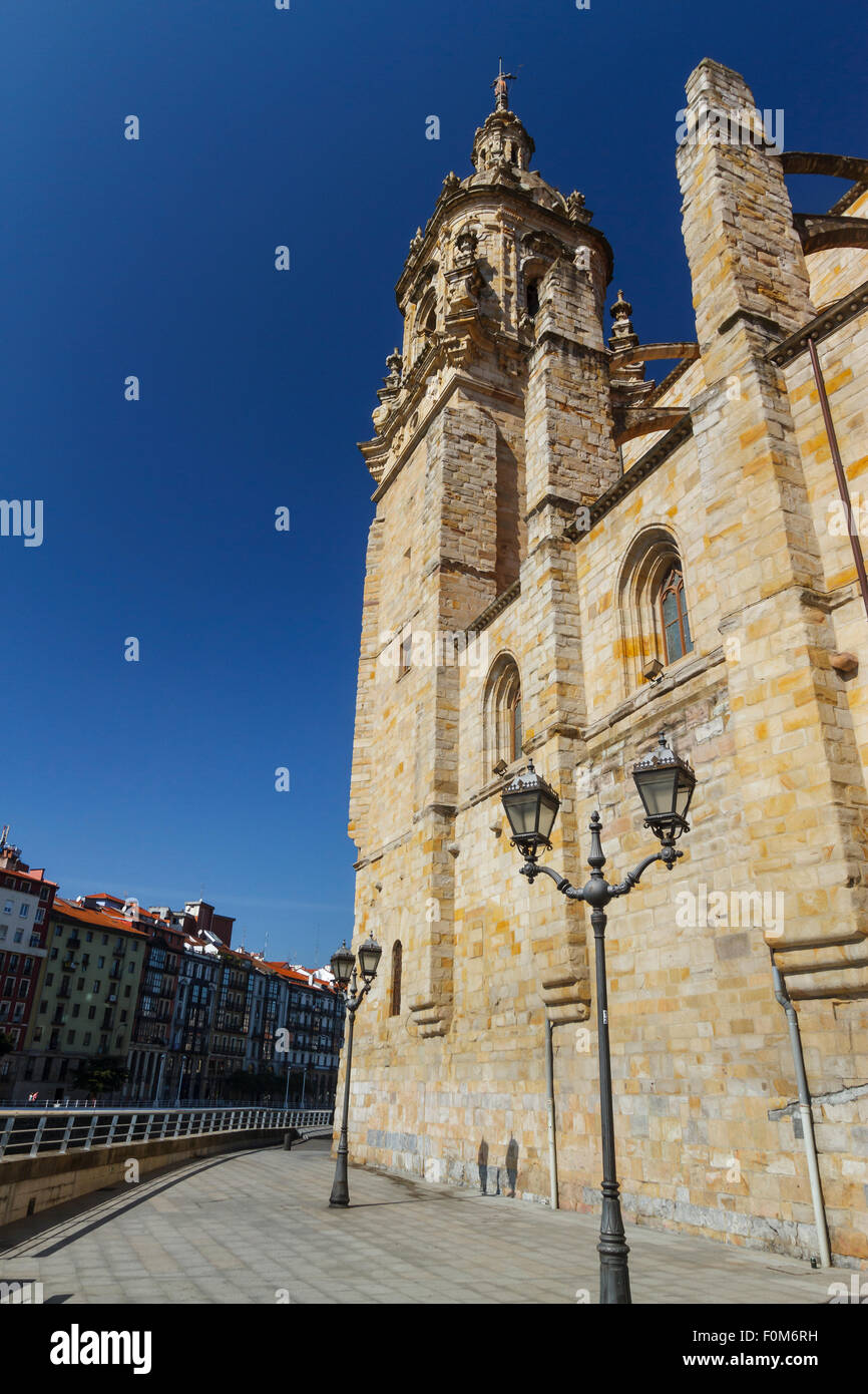 Bilbao biscay spain church hi-res stock photography and images - Alamy