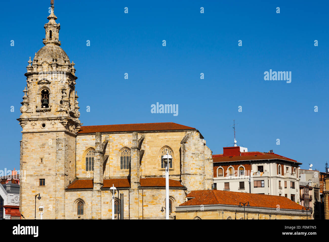 Bilbao biscay spain church hi-res stock photography and images - Alamy