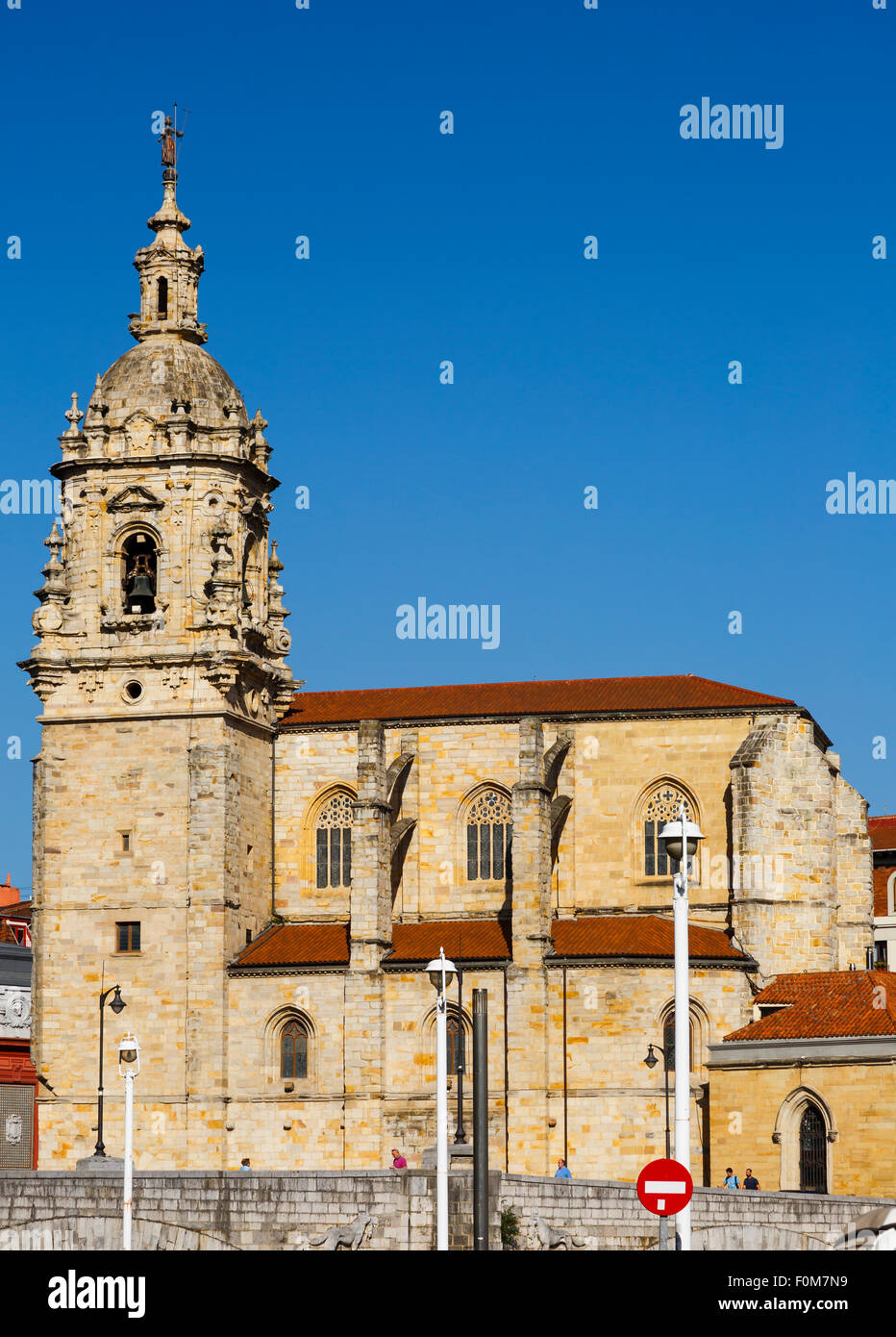 Bilbao biscay spain church hi-res stock photography and images - Alamy