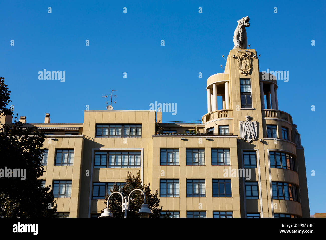 The Tiger building. Deusto, Bilbao, Biscay, Spain, Europe Stock Photo ...