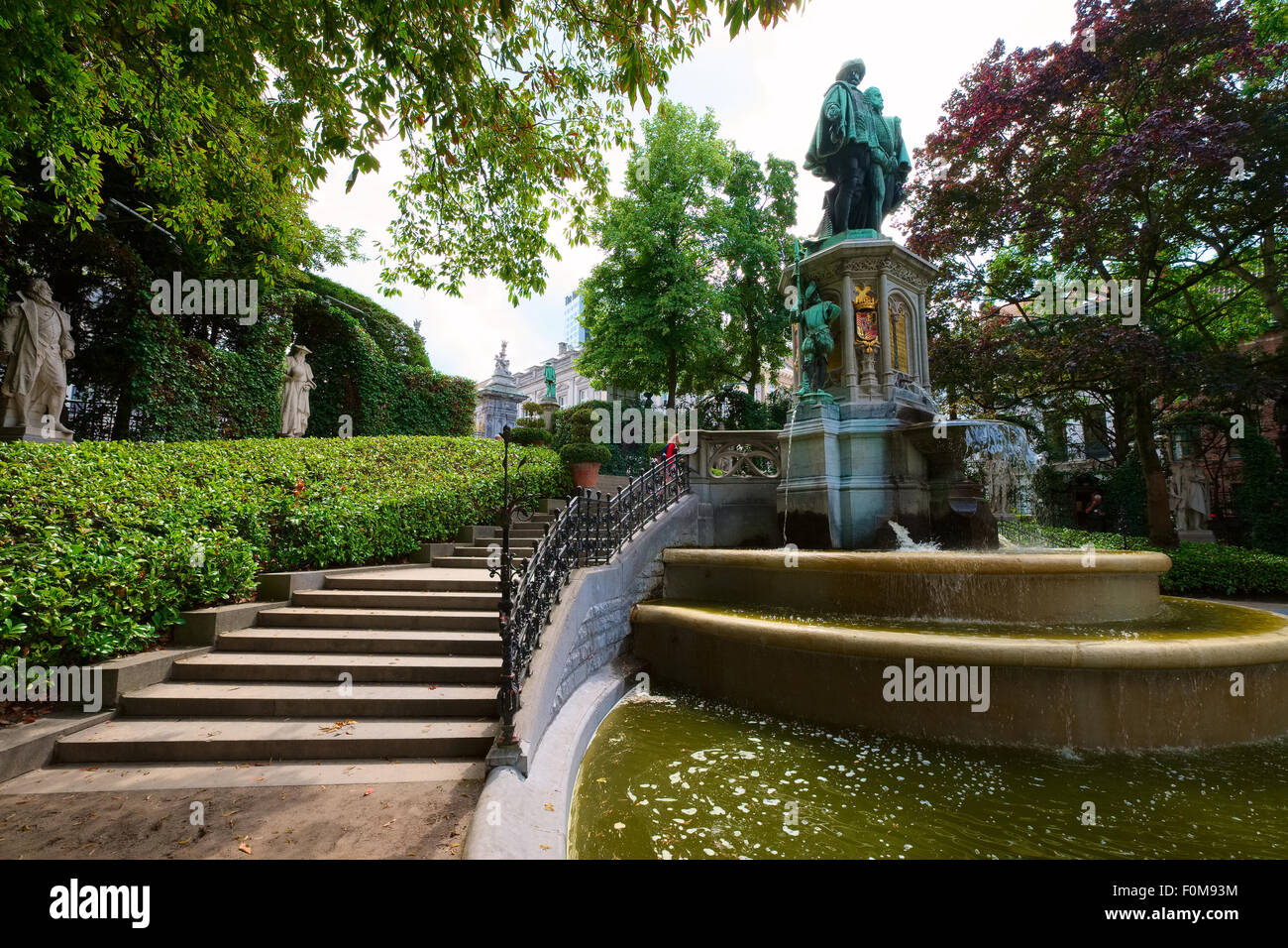 De Kleine Zavel Brussel Stock Photo - Alamy