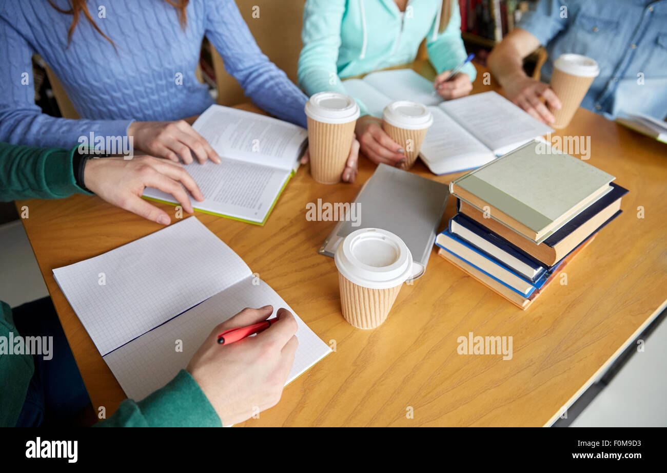 Teenage hands writing hi-res stock photography and images - Alamy