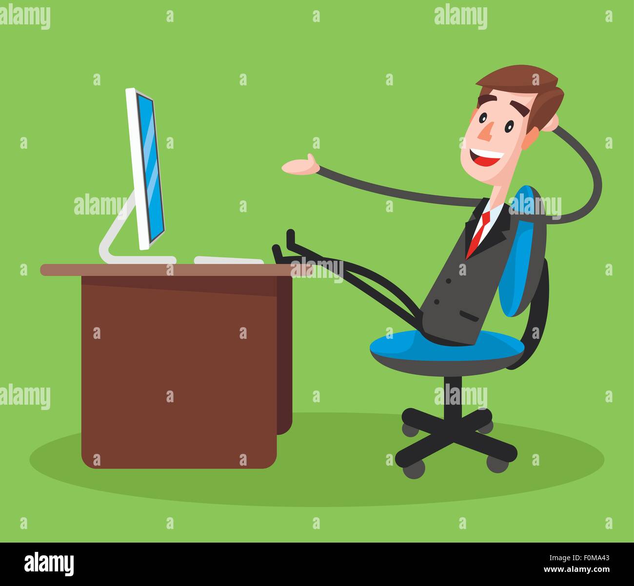 Men browsing laptop Stock Vector Images - Alamy
