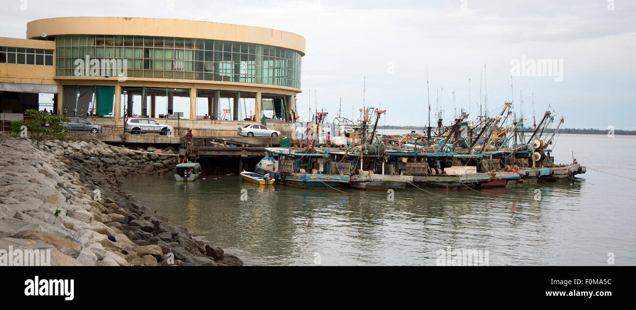 The Waterfront Sandakan Sabah Borneo Malaysia Stock Photo - Alamy