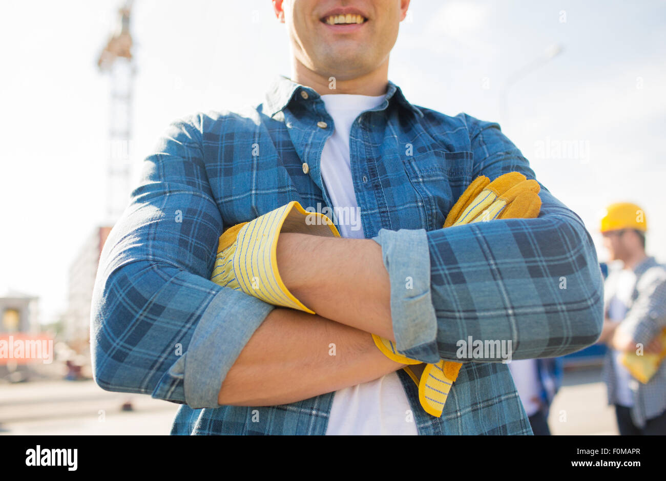 Hands builder hi-res stock photography and images - Alamy