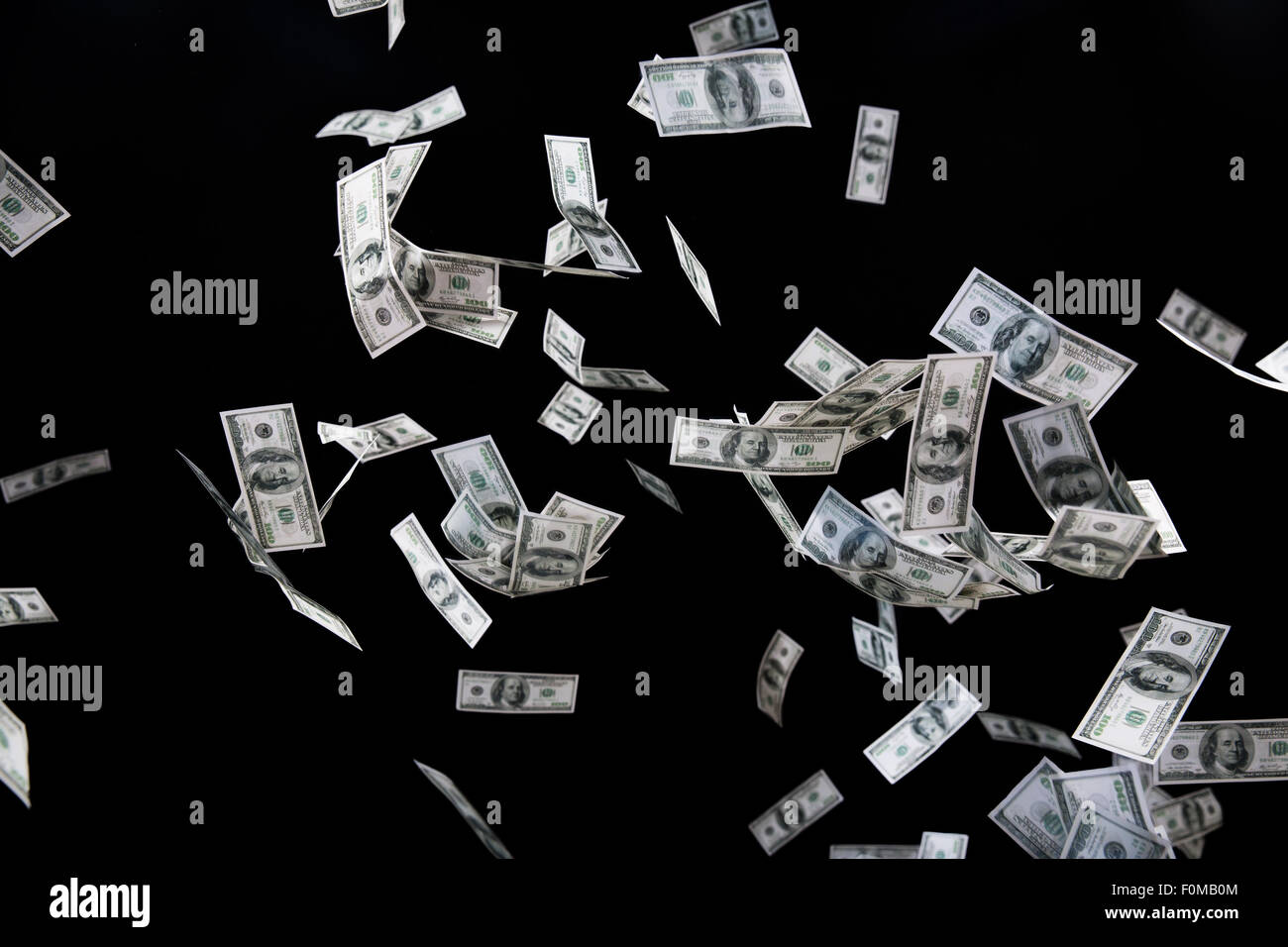Money flying hi-res stock photography and images - Alamy