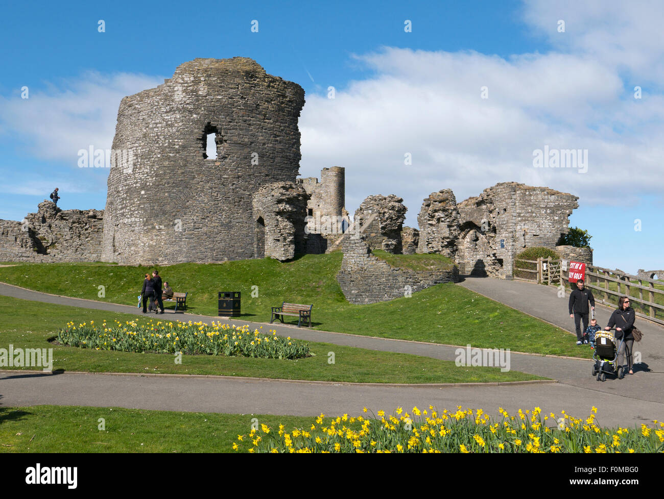 Aberystwyth Castle Ruins Stock Photos & Aberystwyth Castle Ruins Stock ...