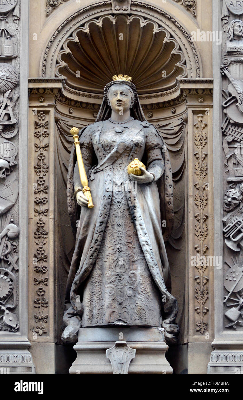 London, England, UK. Temple Bar Memorial (Horace Jones, 1880) in Fleet ...