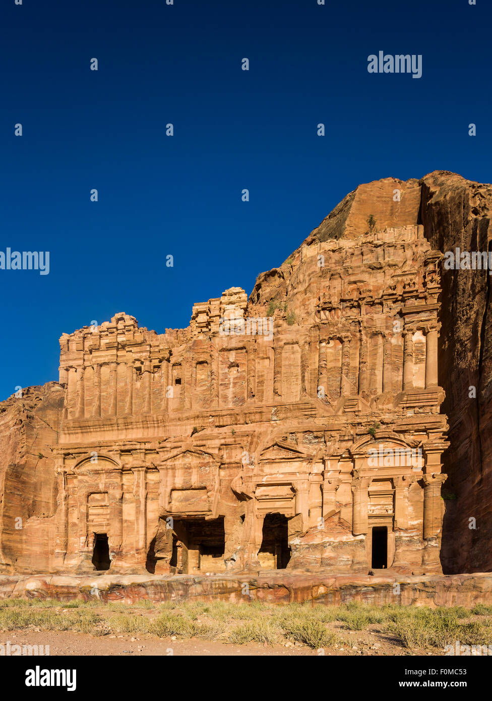 The Palace rock cut tomb, Petra, Jordan Stock Photo - Alamy